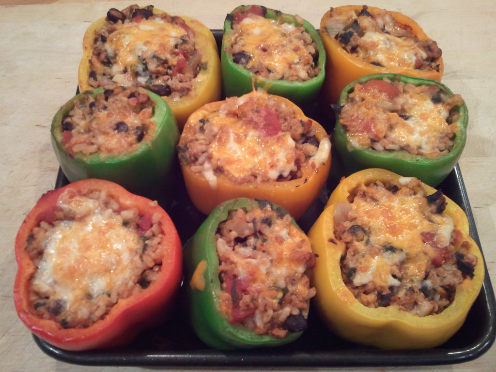 Turkey Stuffed Peppers